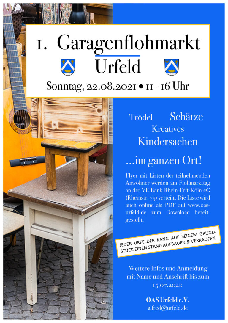 Garagenflohmarkt in Urfeld – Urfeld